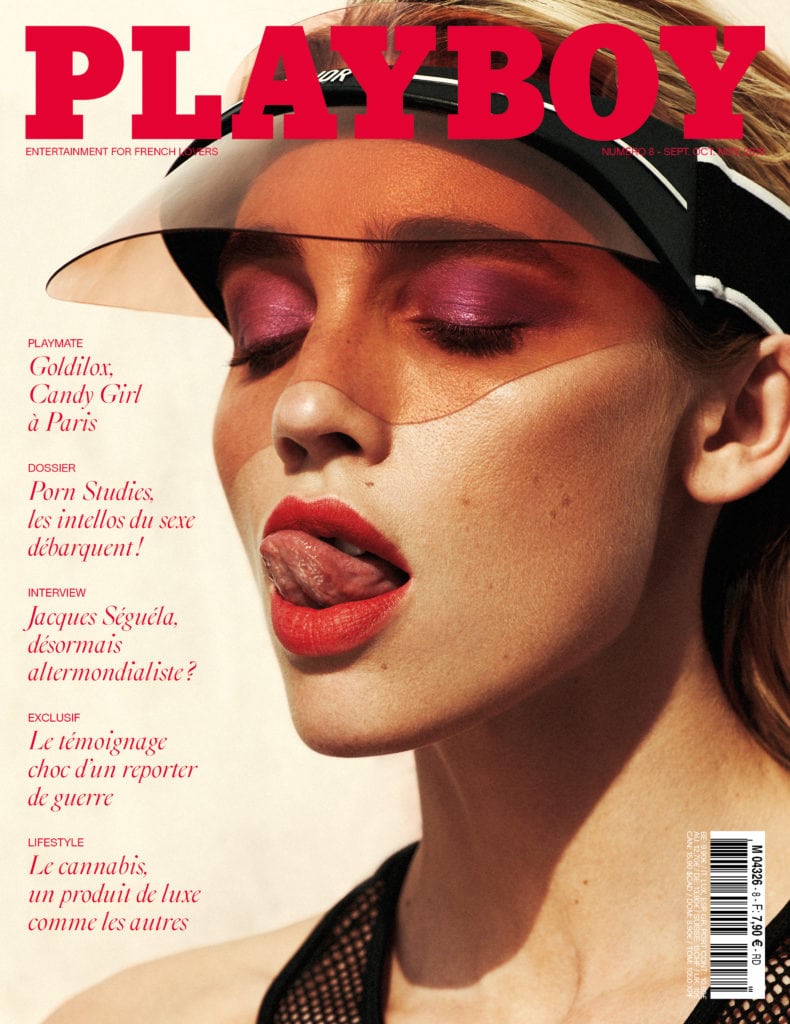 Playboy Magazine Cover Template